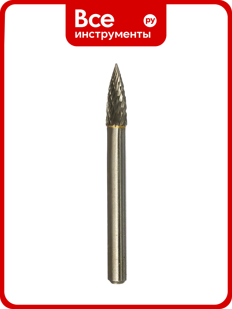 Твердосплавная борфреза тип G (6х18 мм; хв-к 6 мм) MESSER G0618M06