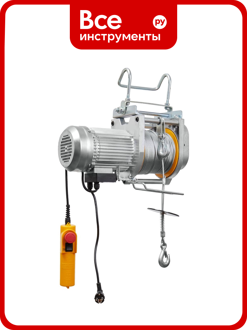 Электрическая стационарная таль EURO-LIFT BH250A 00009783 (250 кг, 60 м, IP54)