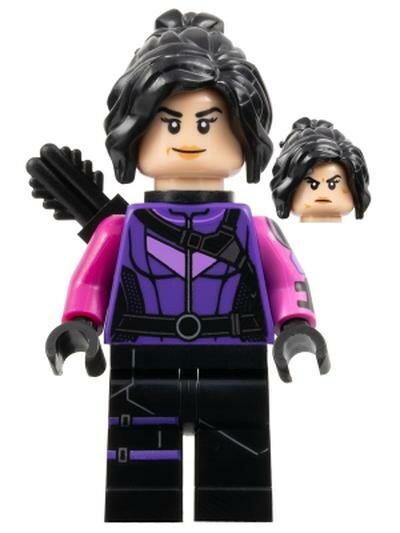 Минифигурка Lego colmar19 Kate Bishop, Marvel Studios, Series 2 (Minifigure Only without Stand and Accessories)