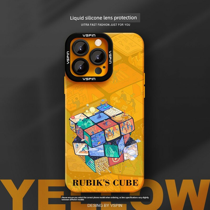 Чехол для iPhone 16 Pro из жидкой силикона с ангельским глазом, желтый, подходит для модели iPhone 16 Pro