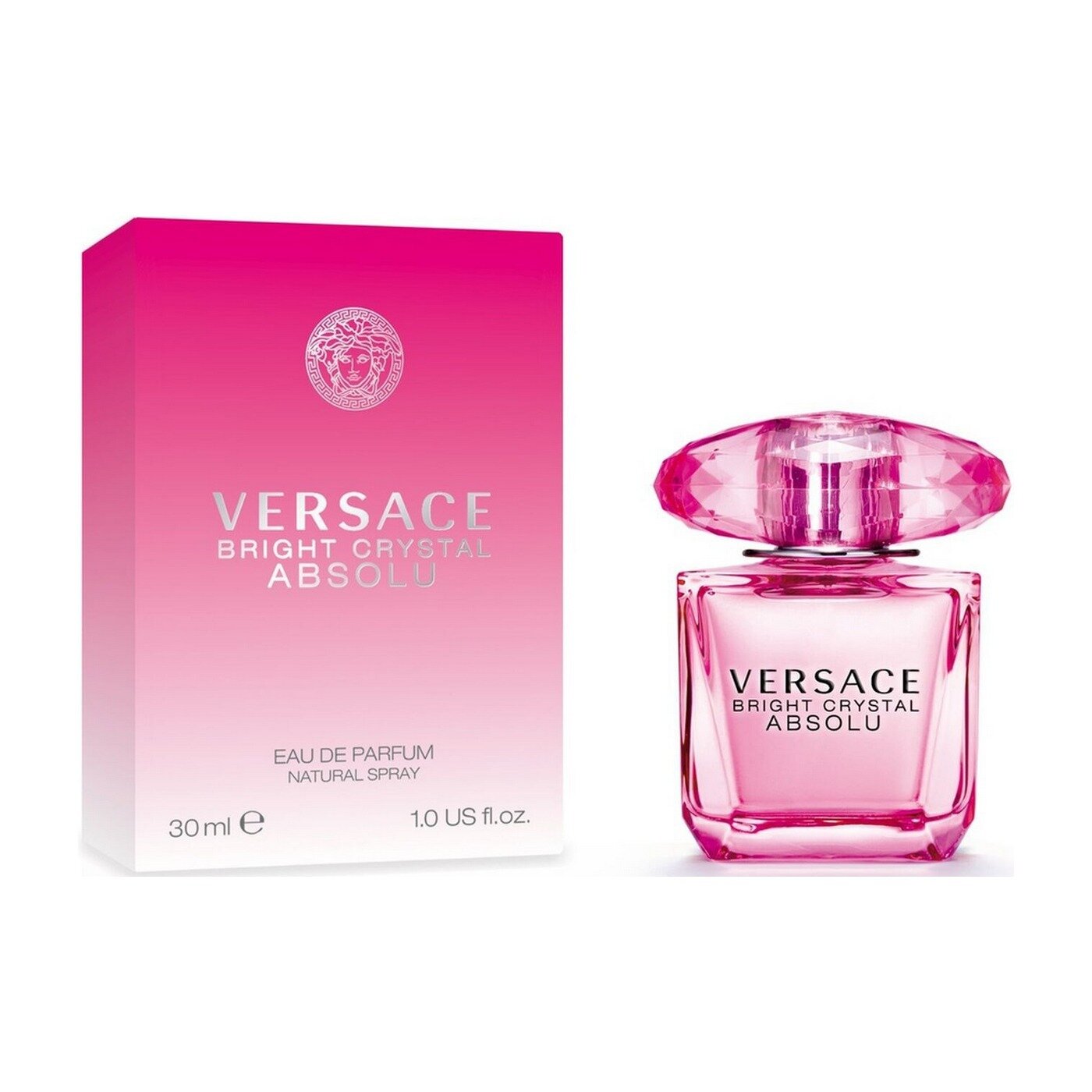 Versace Парфюмерная вода для женщин Bright Crystal Absolu, 30 мл