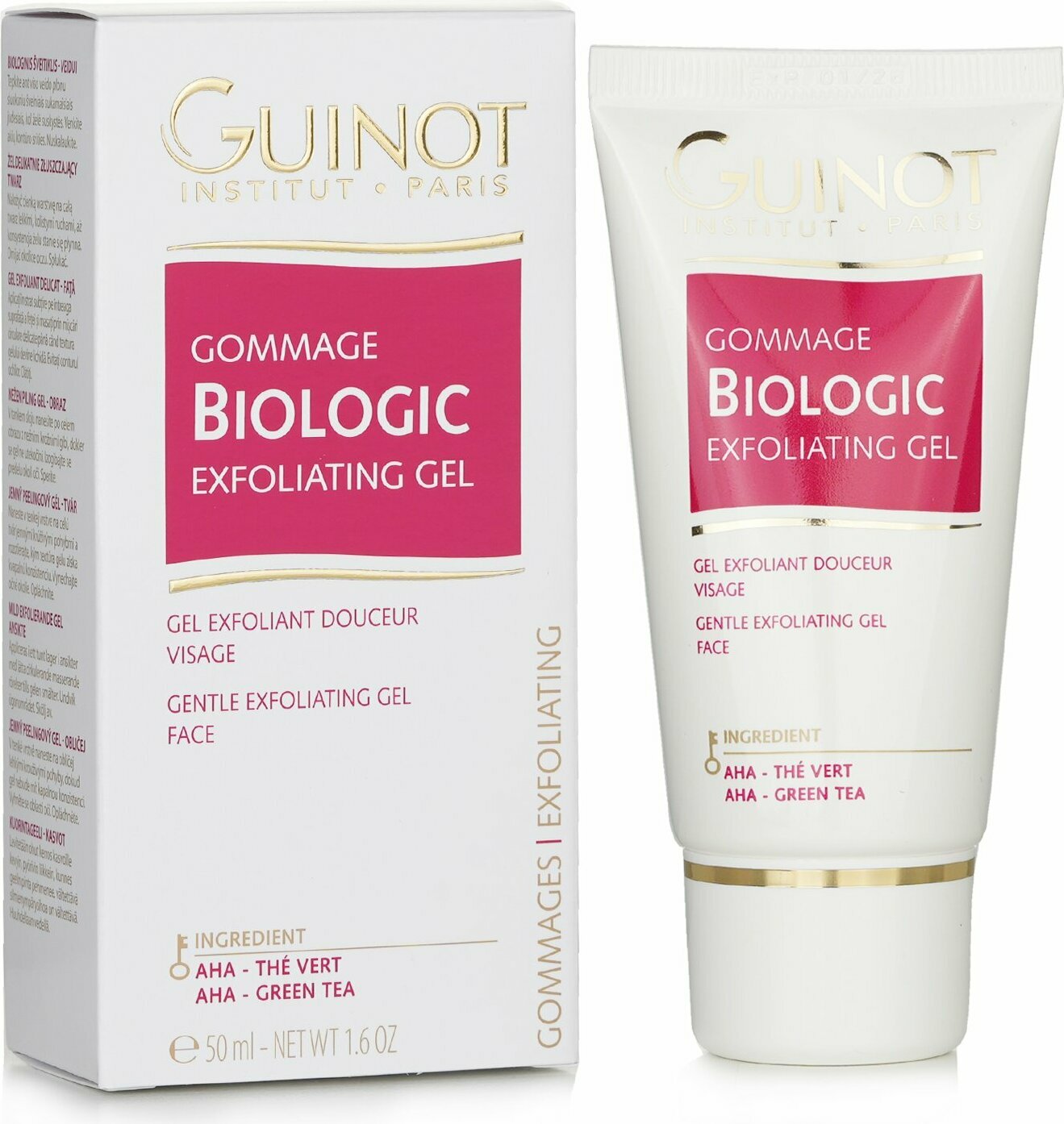 Guinot Нежный биологический гель-пилинг Gommage Biologic Exfoliating Gel 3,5g