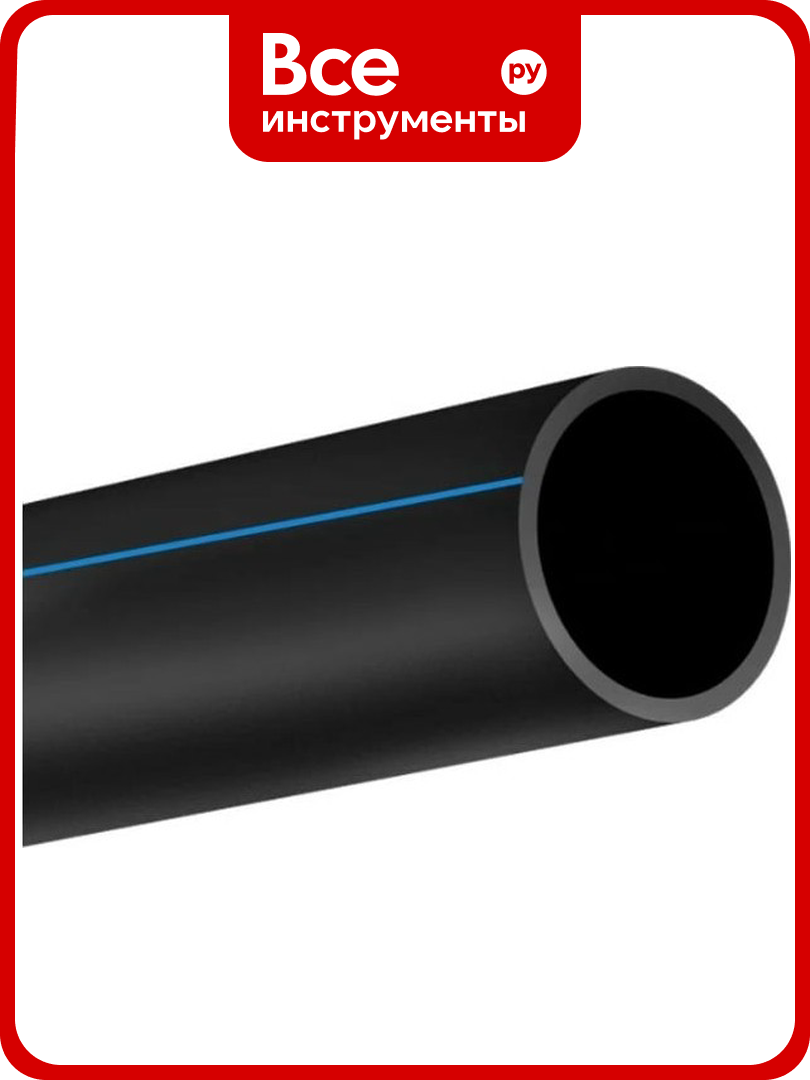 Труба ПОЛИТЭК ПЭ РЕ 100 PN10 SDR 17 (1,0 МПа) ф 40x2,4 (25 м) РЕ1W040024л25