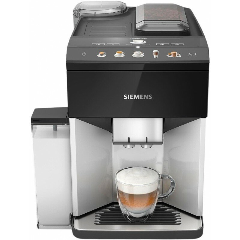 Кофемашина Siemens EQ500 EQ.500 TQ513R01, сенсорное управление