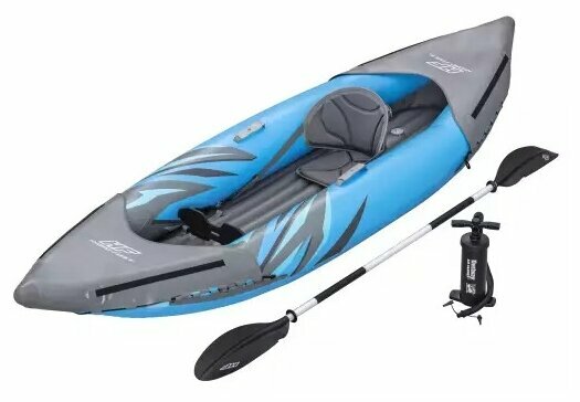 Байдарка BestWay Surge Elite X1 с веслами и насосом 65143