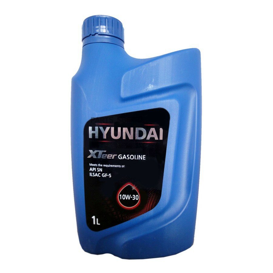 Моторное мало HYUNDAI XTEER GASOLINE SAE 10W-30 от официального дистрибьютора, HYUNDAI-KIA, артикул 1011008