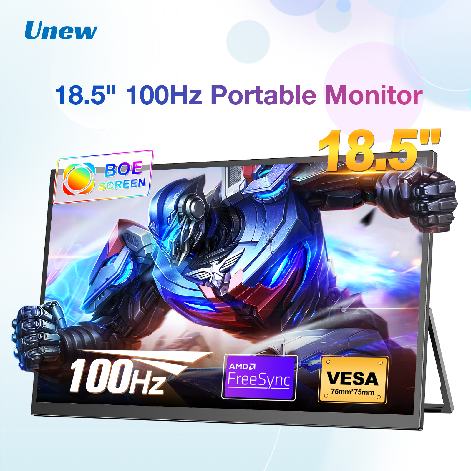 Портативный монитор 18.5" 100Hz FHD IPS