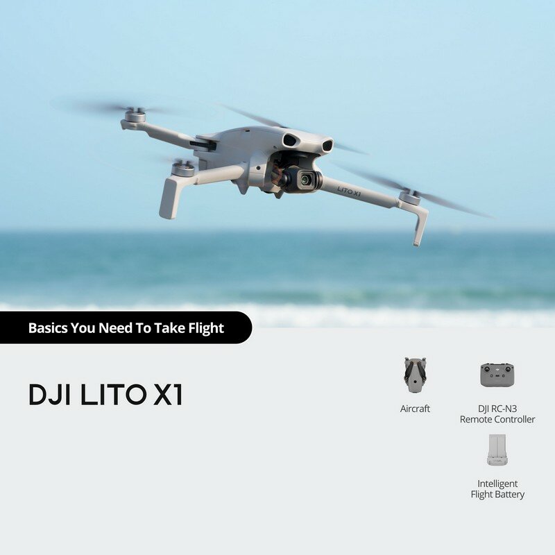 Квадрокоптер DJI LITO X1 (пульт DJI RC-N3)