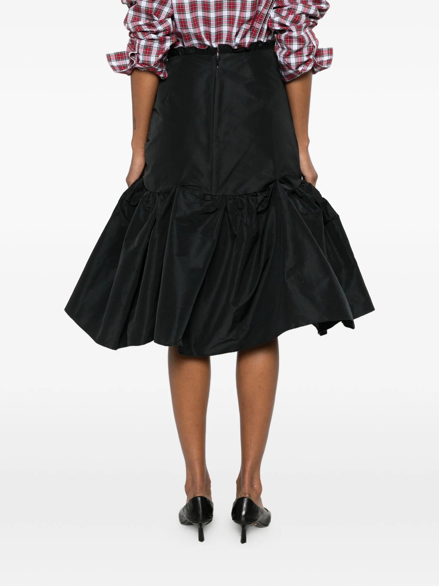 Юбка N° 21 Ruffled gathered skirt, размер 42 — фото 1