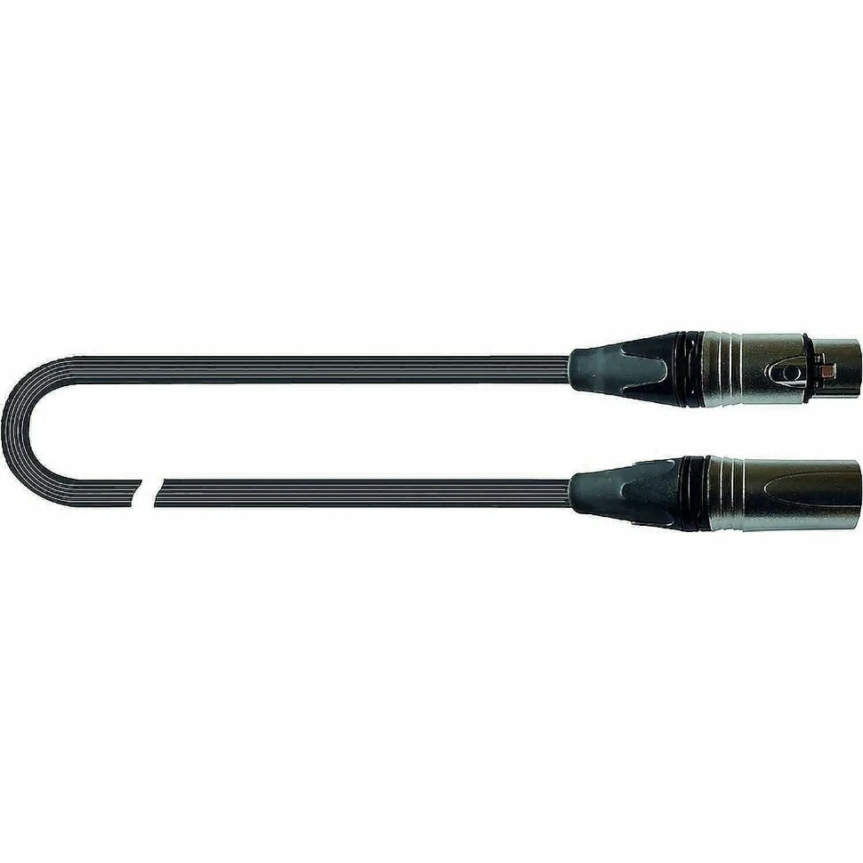 Кабель Quik Lok Just MF 10 SL, микрофонный, XLR- XLR, 10м, 1984548