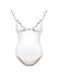 Купальник 5PENING Ruffled swimsuit, размер 42, белый
