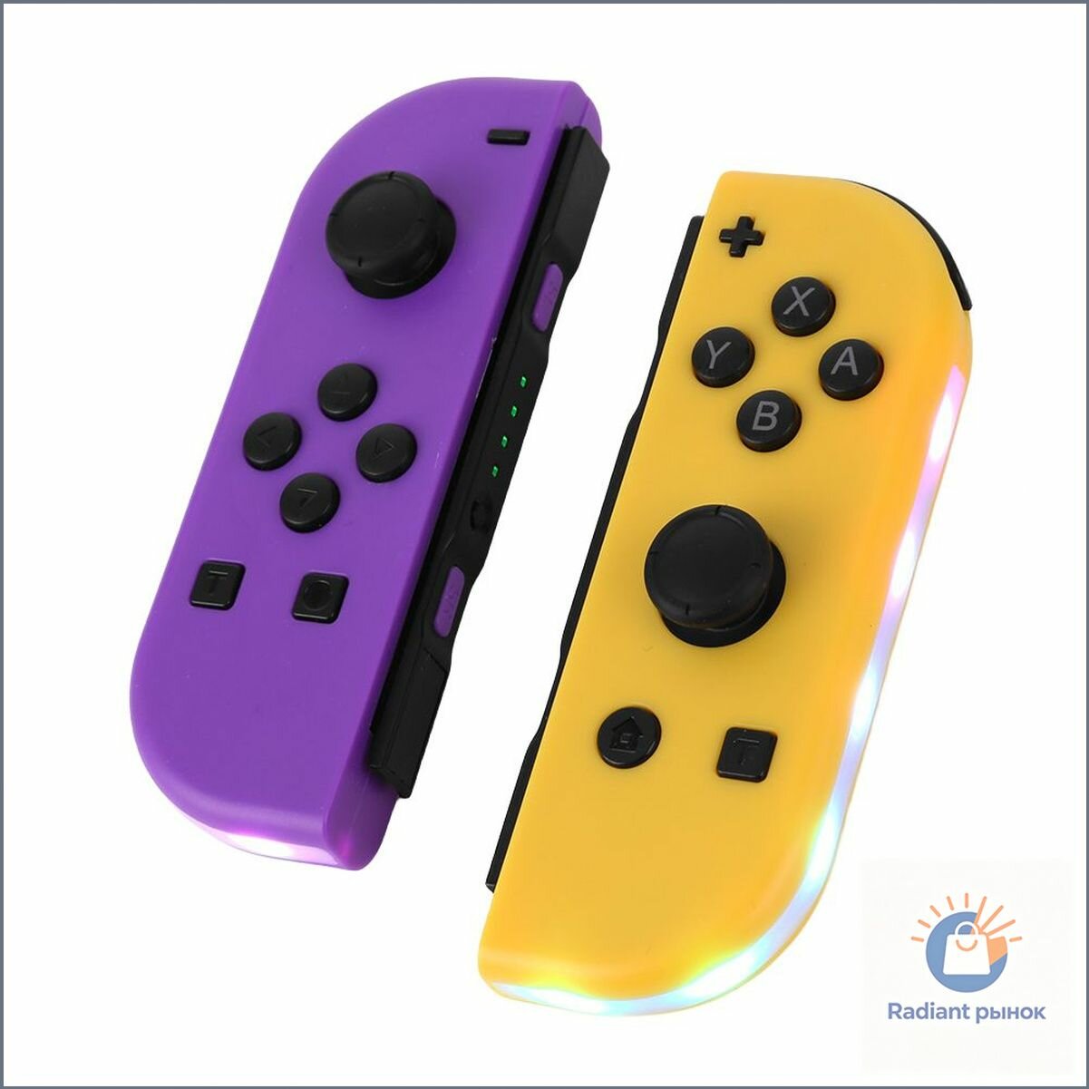 Беспроводные Joy-Con для Nintendo Switch с 360 стиком и высокой точностью