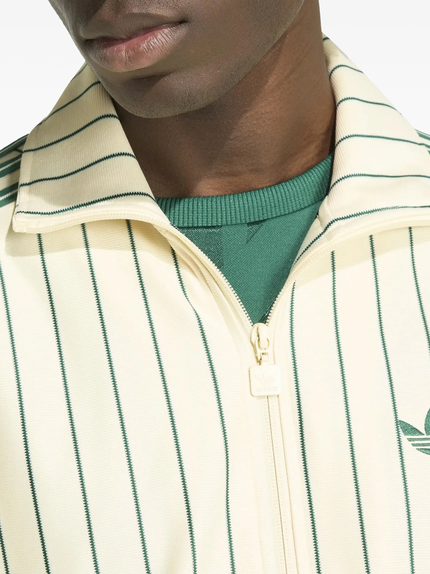 Куртка adidas Firebird pinstriped track jacket, размер L, разноцветный — фото 1