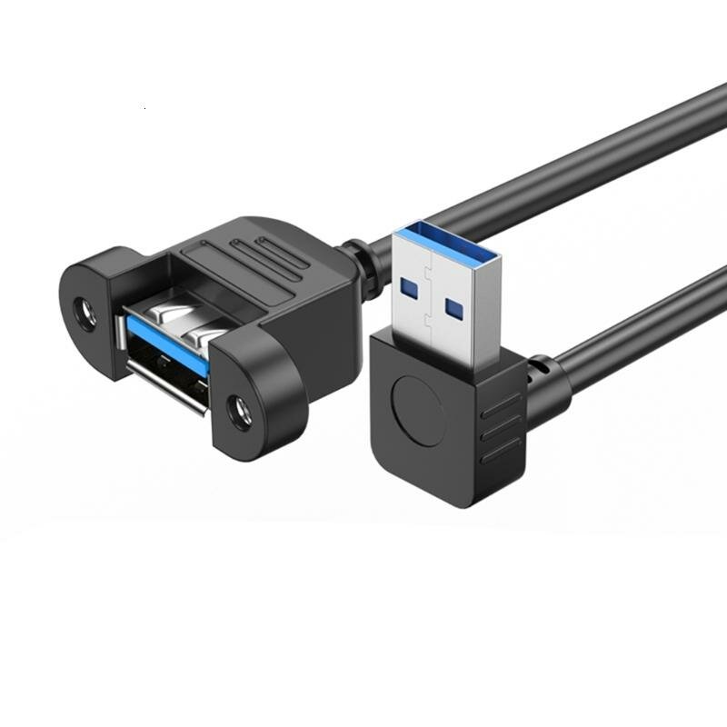 USB 3.0 удлинитель с креплением на панель, 0.3m - Up