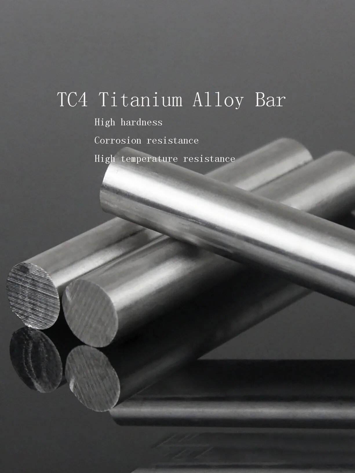 Титановый стержень TC4 Dia 5mm, 500mm