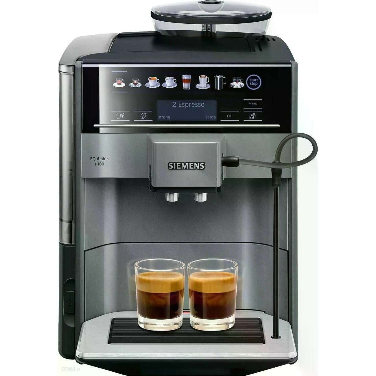 Кофемашина автоматическая Siemens TE651209RW EQ.6 plus S100