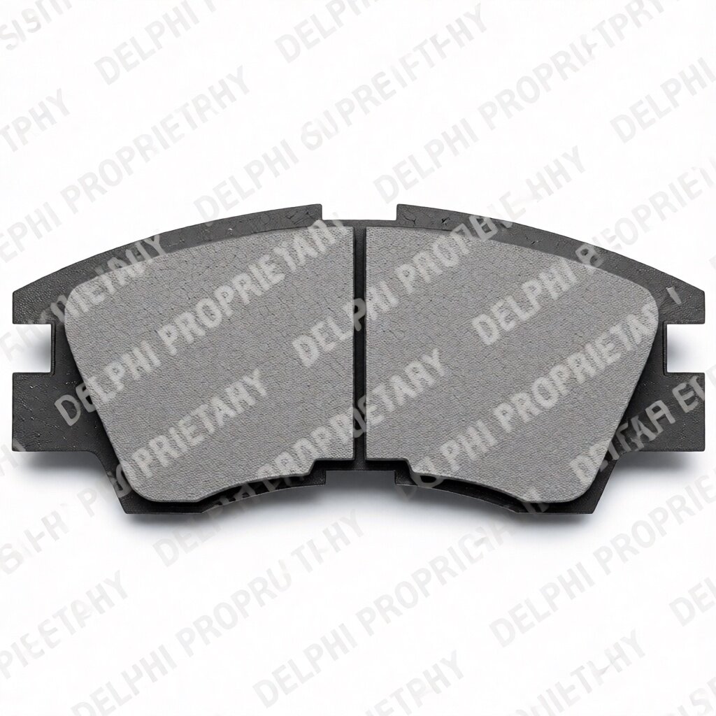 Тормозные колодки DELPHI LP633, передние, дисковые, для Mitsubishi Pajero, L200, L300
