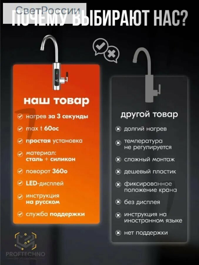 Водонагреватель проточный — фото 1