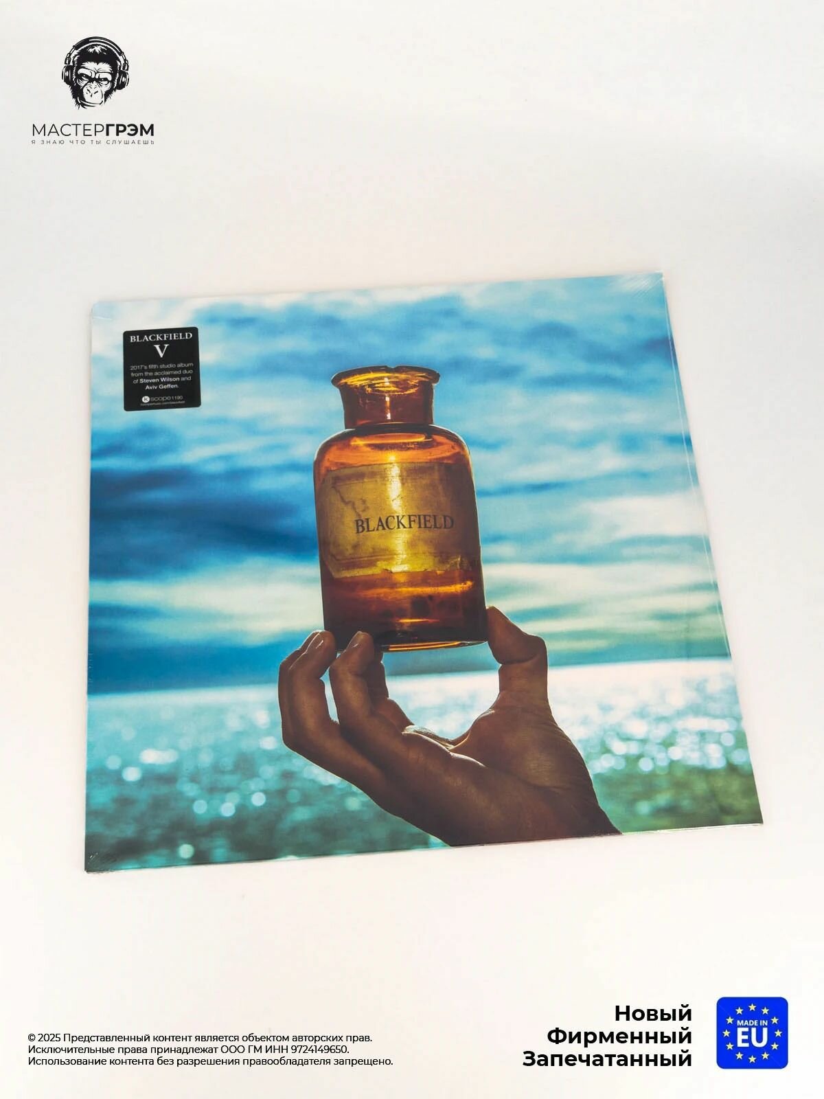 Виниловая пластинка Blackfield - V (LP) 2022