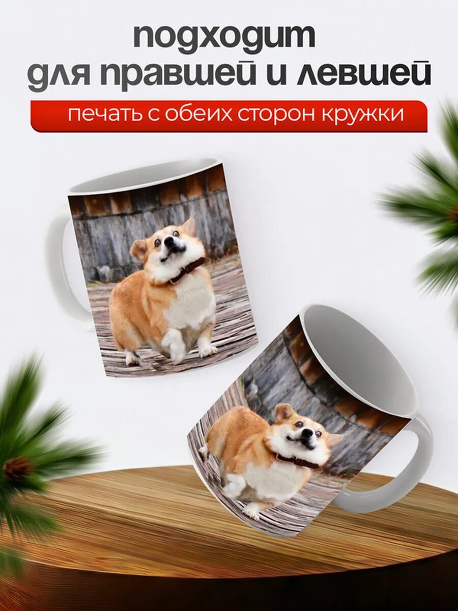 Кружка Корги 2, — фото 1