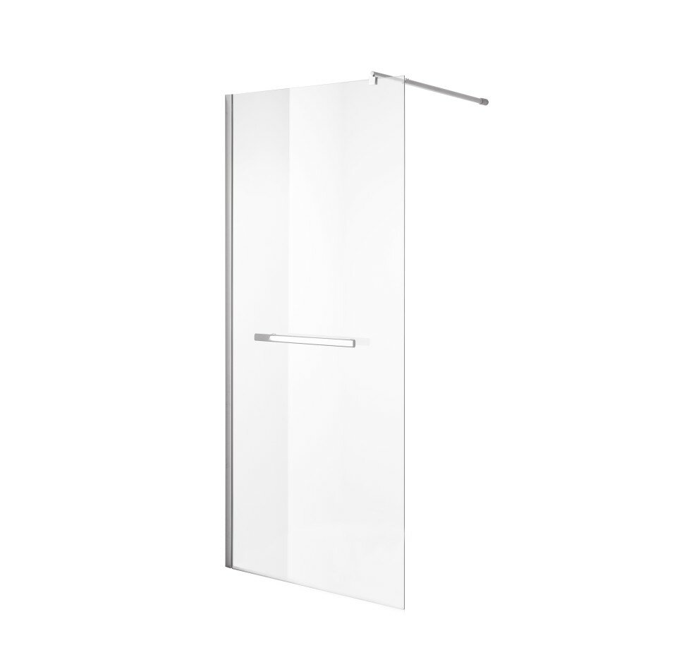 Душевая перегородка Niagara Nova NG-661-11 (110х195) хром, стекло прозрачное,1 место