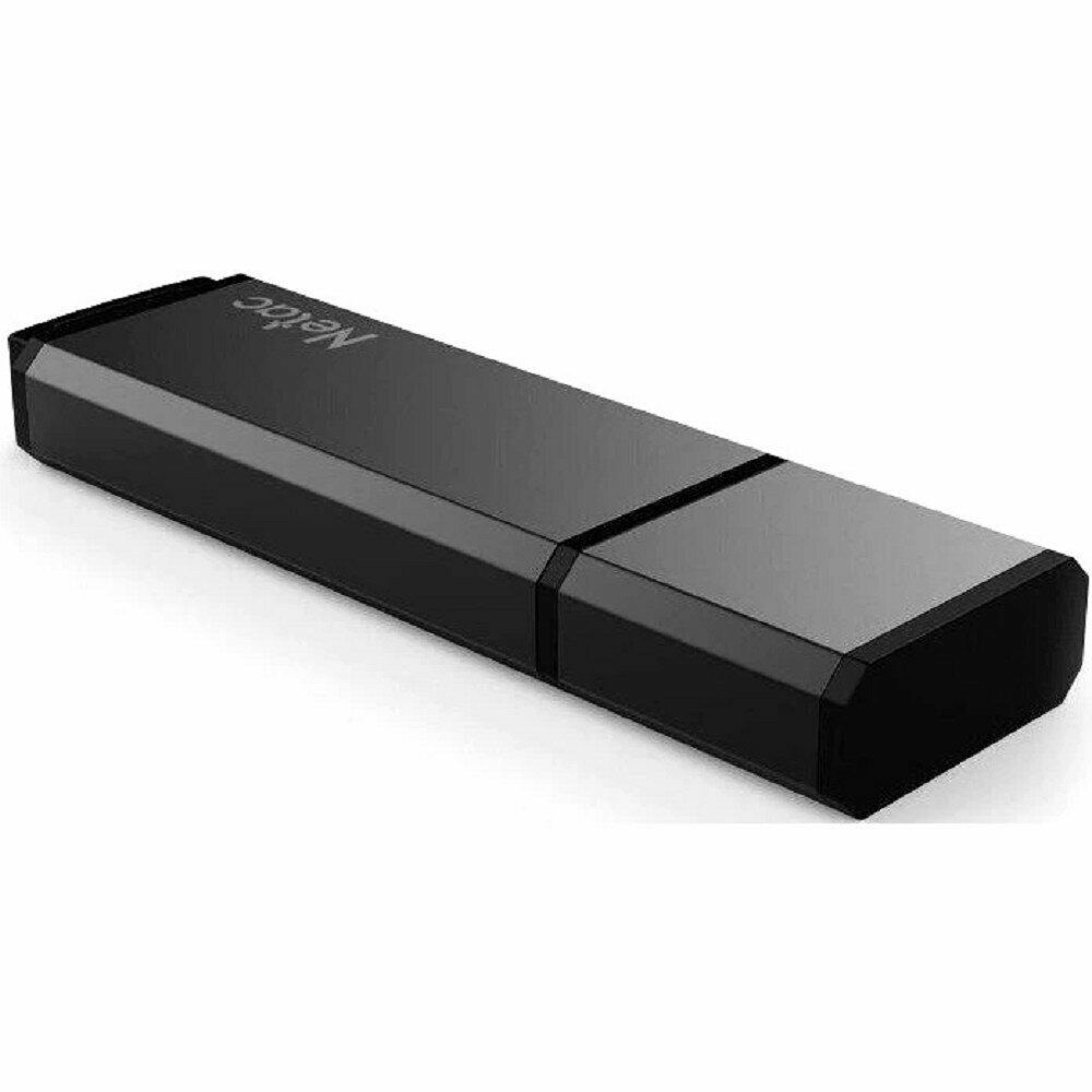 Флешка USB Flash Netac U351 (NT03U351N-032G-32BK), Черный 64 ГБ