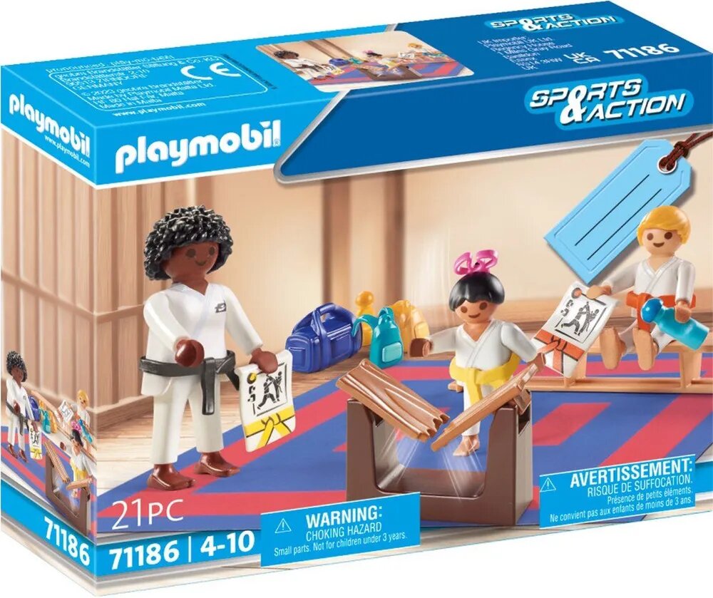 Playmobil-Мир Моби: Курс каратэ-71186