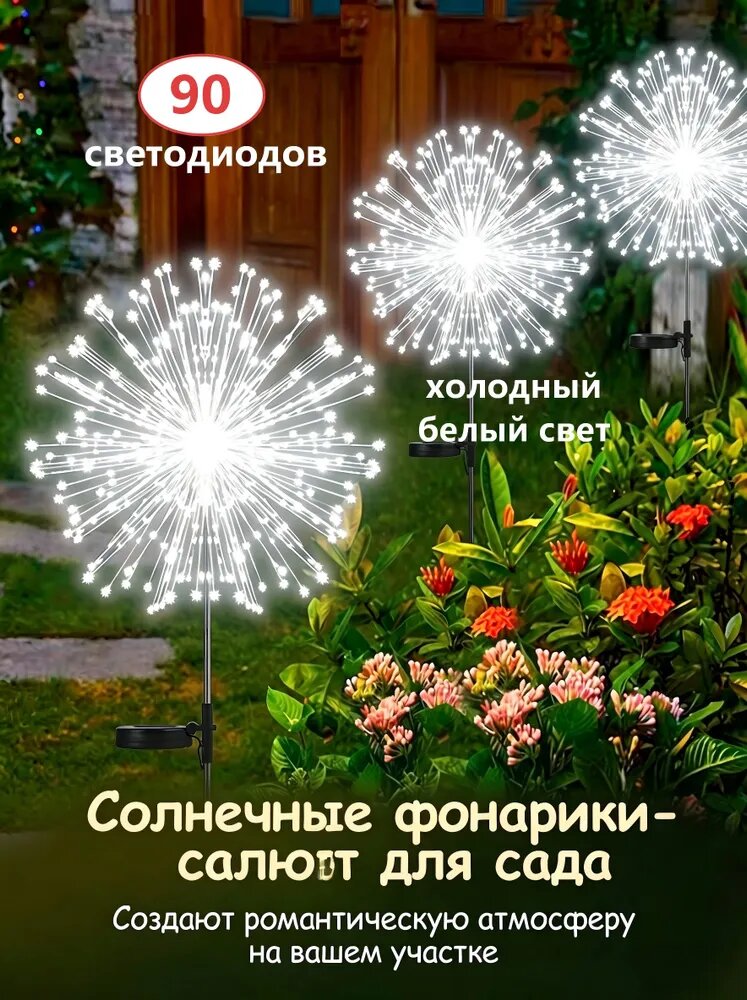 Уличный светильник, Без цоколя, количество ламп:90шт