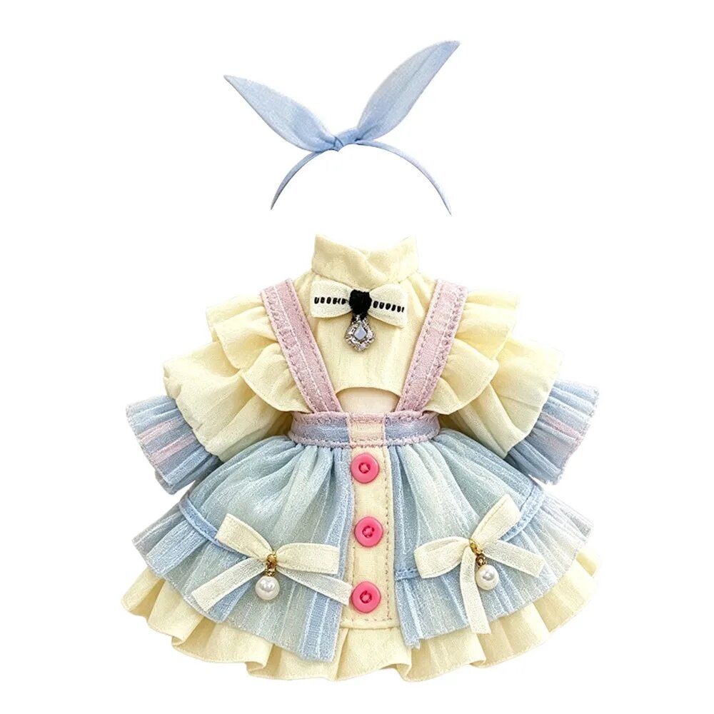 Комплект одежды для кукол BJD 11-17 см