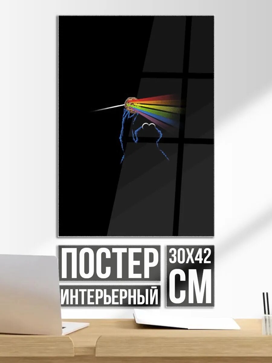 Постер на стену Pink Floyd Cookie Monster