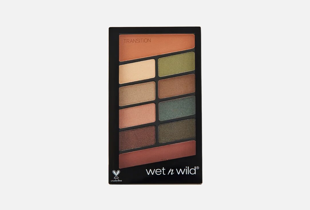 Wet n Wild Color Icon 10 Pan Palette Палетка теней для век 10 г Comfort zone