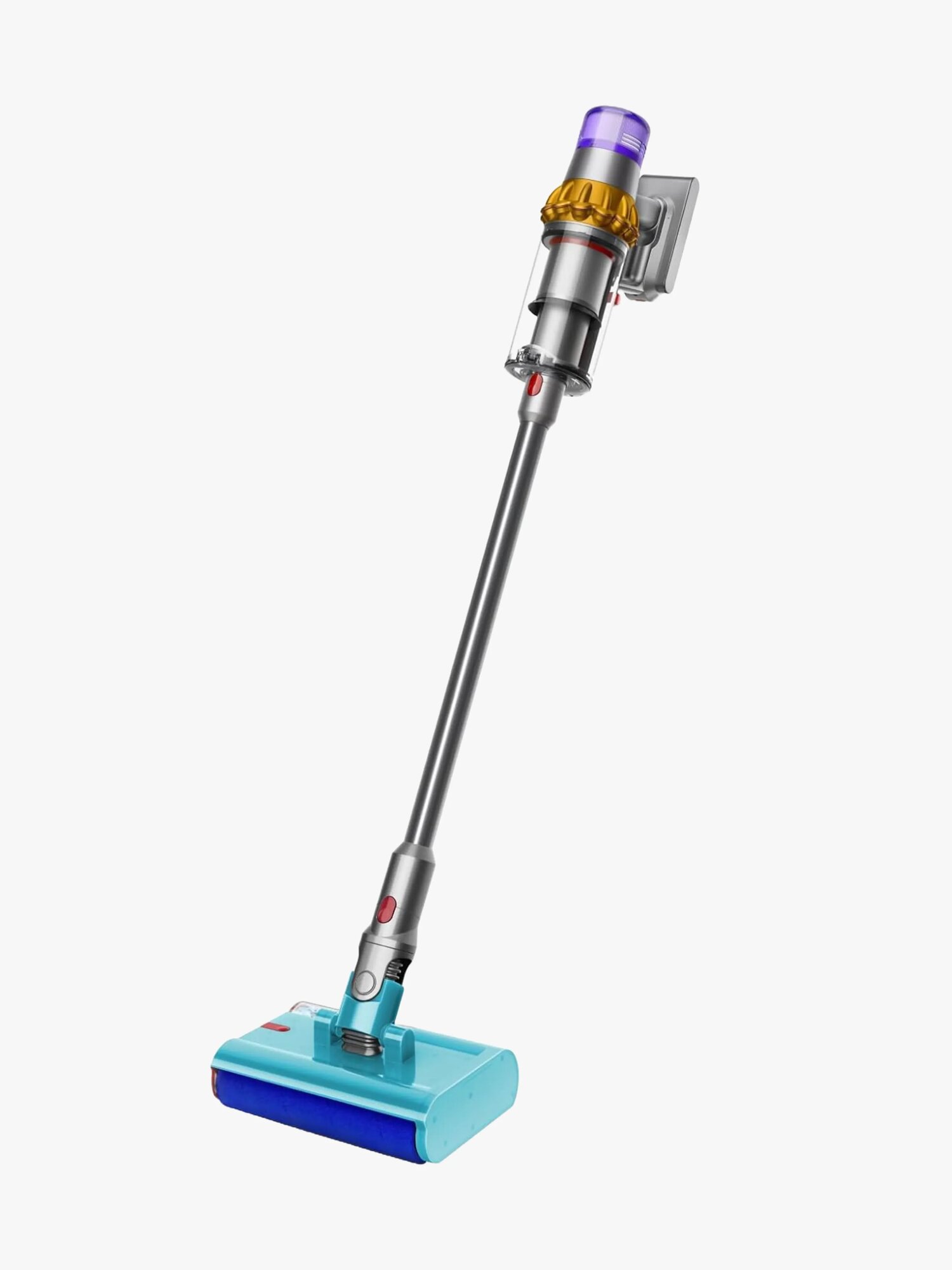 Моющий пылесос Dyson V15S Detect Submarine SV47, жёлтый/никель (Yellow/Nickel)
