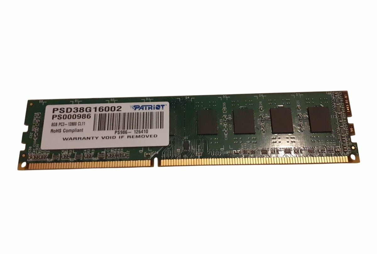 Оперативная память Patriot DDRIII 8Gb PSD38G16002
