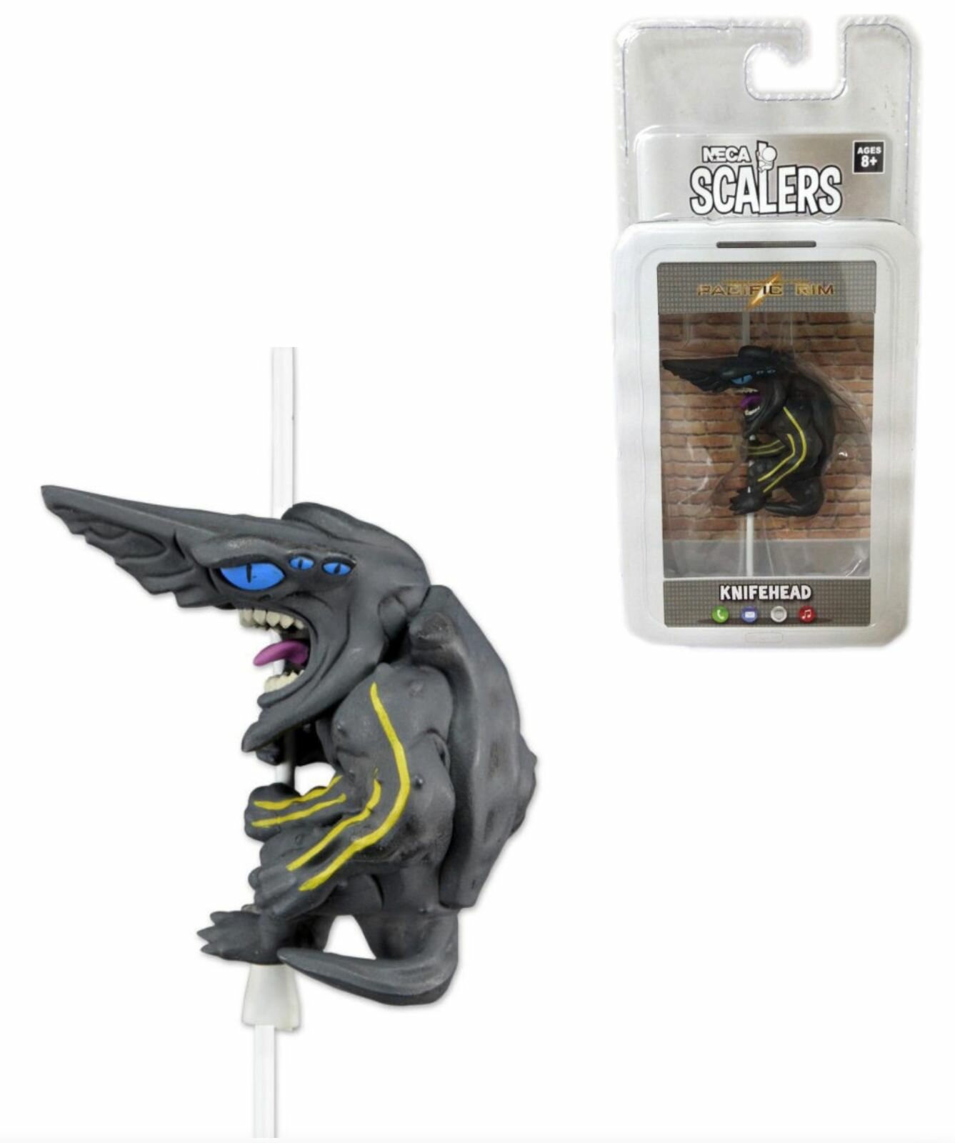 Фигурка Остроголов Тихоокеанский Рубеж (висит на проводах) Pacific Rim Knifehead NECA Scalers Series 2