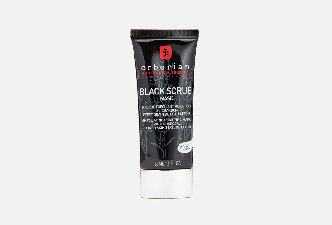 Erborian black scrub mask Скраб для лица 50мл