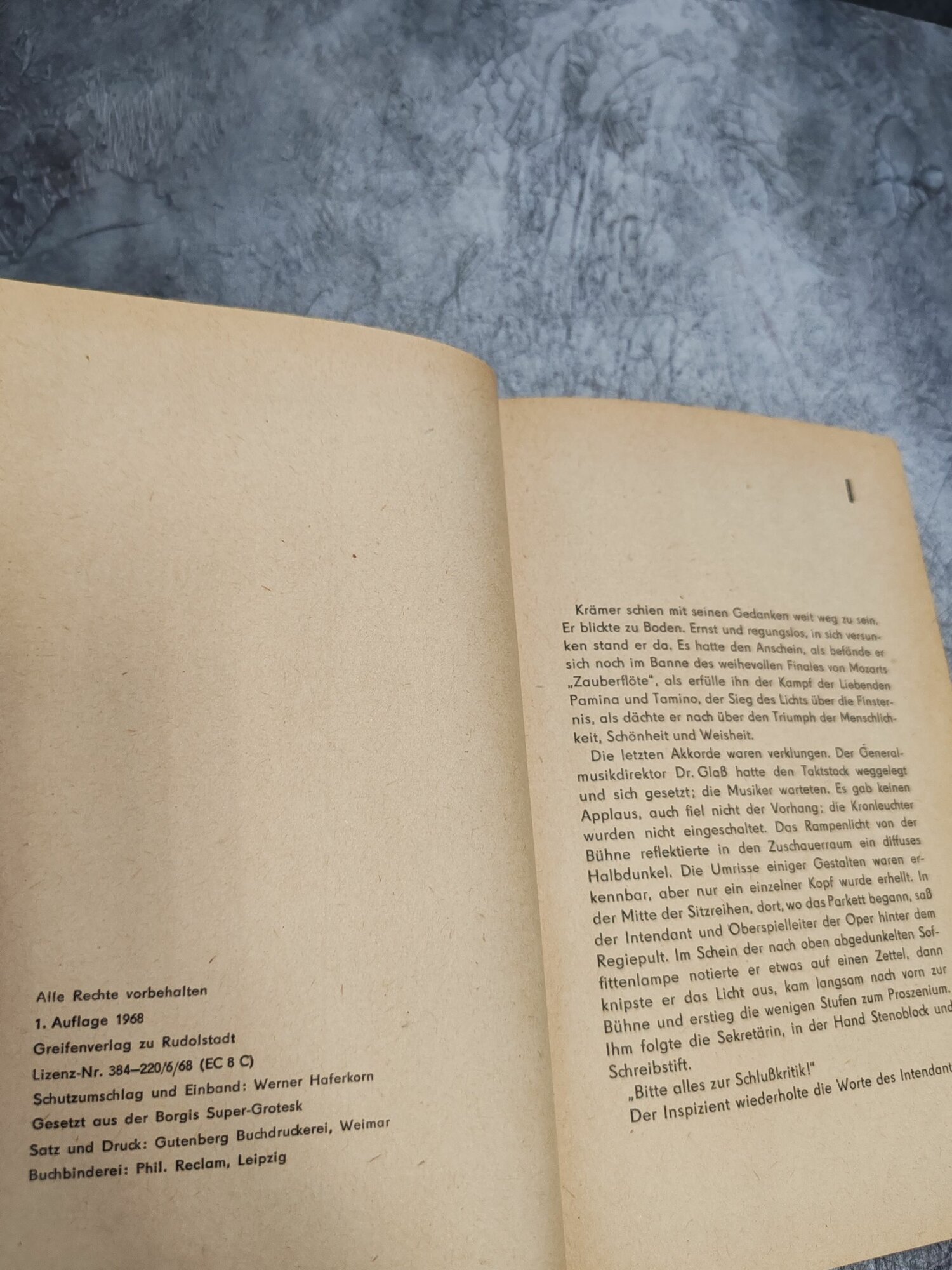 Hinter den Kulissen (1968 г.) — фото 1