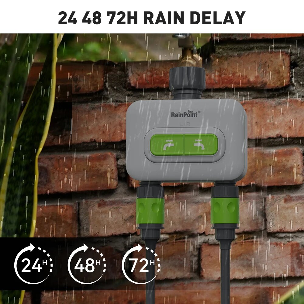 Таймер RAINPOINT 2 зоны — фото 1