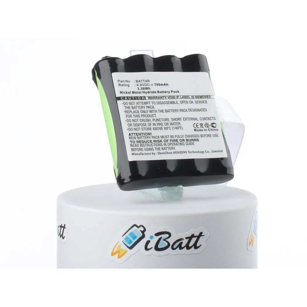 Аккумуляторная батарея iBatt 700mAh для радиостанций Motorola, Midland, Switel BATT-4R, IXNN4002B, BP40