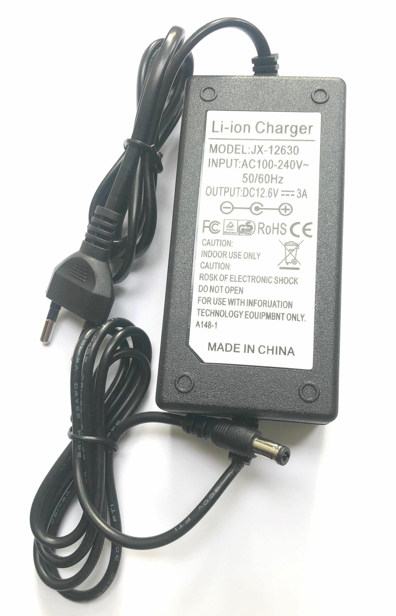 Зарядное устройство для аккумулятора Li-Ion12v
