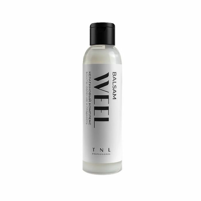 TNL Professional Бальзам WEEL Кератиновый комплекс, с маслом мурумуру и экстрактом розмарина, 100 мл