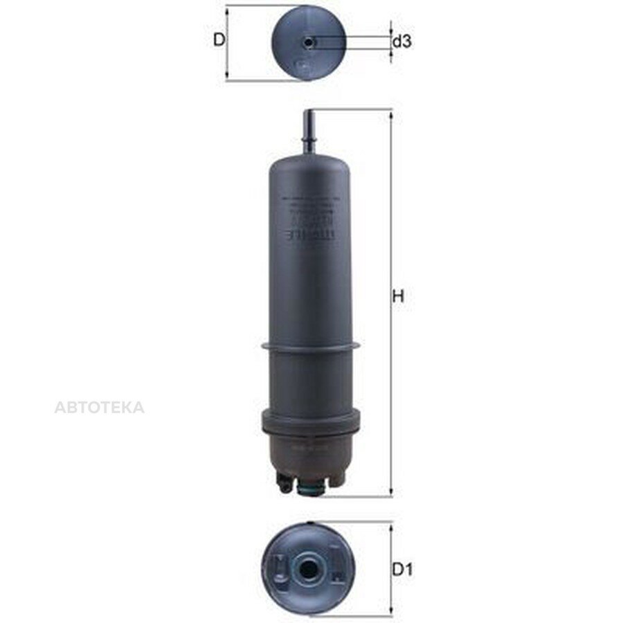 Фильтр топливный MAHLE KL8727
