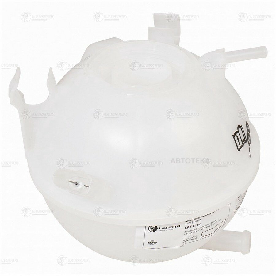 Бачок расширительный SKODA OCTAVIA A5 (04-)/VW PASSAT B6 (05-)/B7 (11-) охл. жидкости LUZAR LET1810