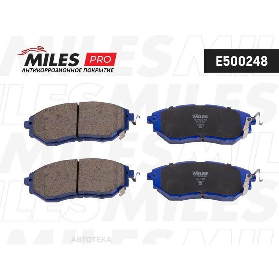 Колодки тормозные SUBARU LEGACY/OUTBACK/TRIBECA 2.0-3.6 03- пер. Ceramic PRO MILES E500248