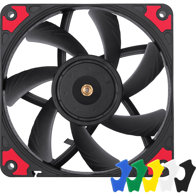 Noctua NF-A12x15 PWM chromax.black.swap Кулер для корпуса/ Case Cooler Noctua NF-A12x15 PWM chromax.black.swap (120x120