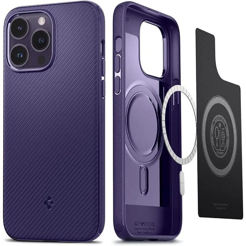 Чехол для мобильного телефона Spigen iPhone 13 Pro Max Mage Armor совместимый с Magfit защитный чехол MagSafe