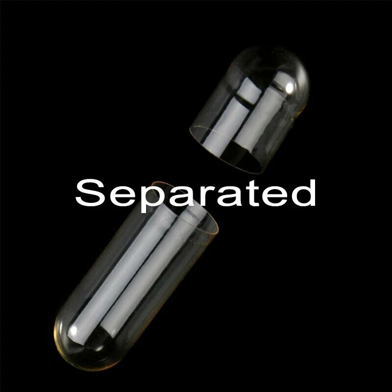 Оптовая продажа, 5000 шт, стандартный размер 00 # 0 # Пустые капсулы Size 0, Separated