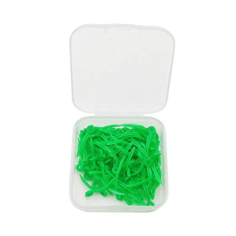 Green '100 зубных клиньев с отверстием S M XS'