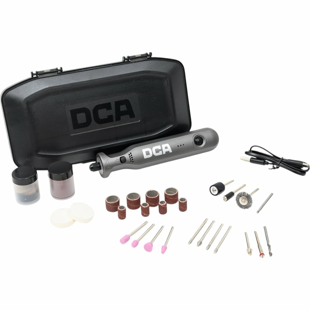 Аккумуляторный гравер DCA ADSJ0401 (TYPE E)