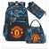 Рюкзак Manchester United UEFA Champions League, синий, материал: ткань Оксфорд, ...