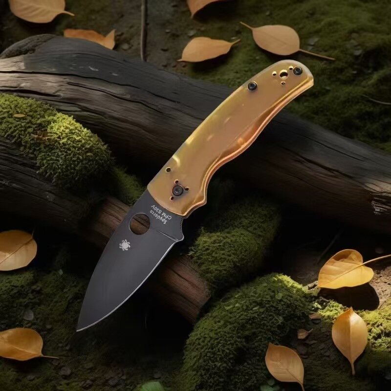 Spyderco C229 Портативный складной нож «Паук», лезвие из высококачественной стали S30V